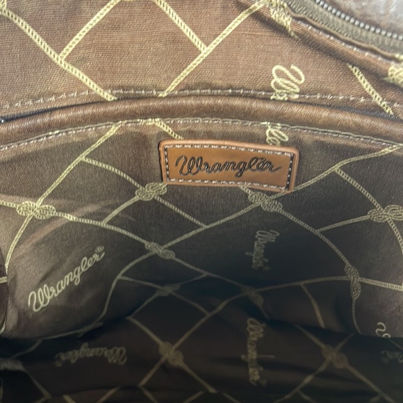 Wrangler | Bags | Wrangler Shoulder Bag Embossed Alligator With ...